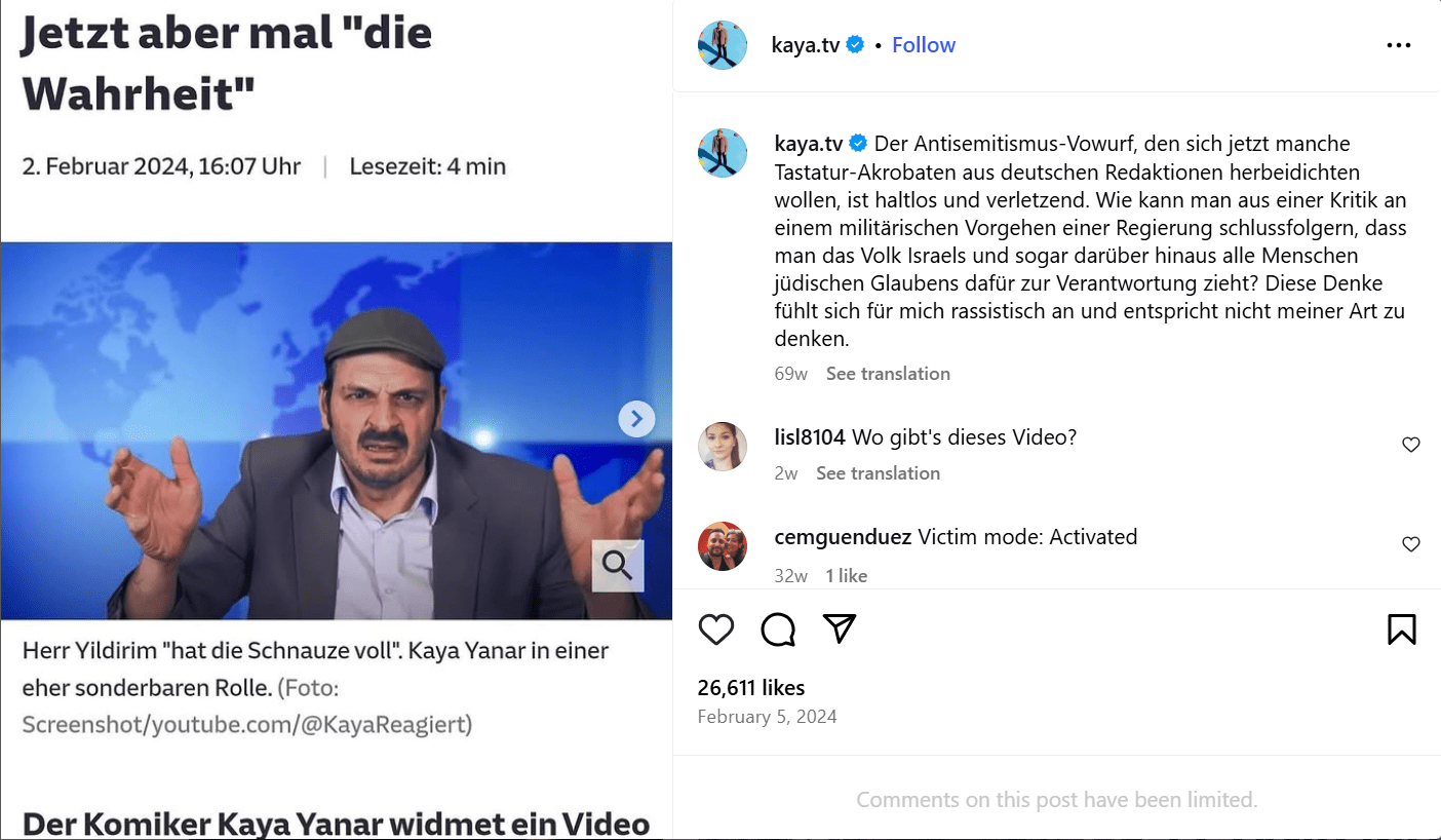 Kaya Yanar Komiker